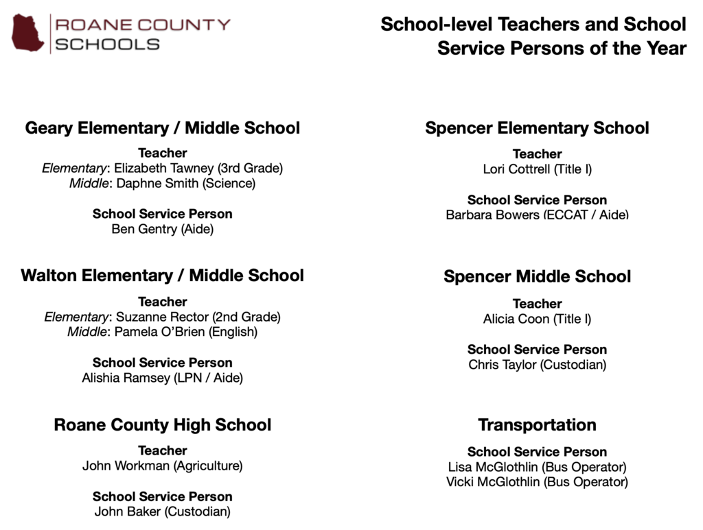 Live Feed | Roane County Schools